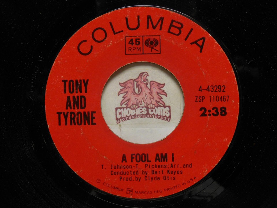 Tony & Tyrone – Cross Roads Of Love / A Fool Am I, 45 RPM, G+ (23D) | eBay