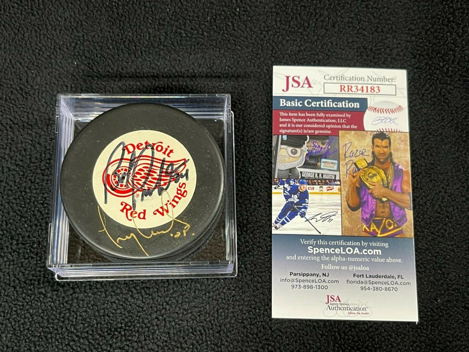 Bob Probert Autographed Memorabilia | Signed Photo, Jersey ...