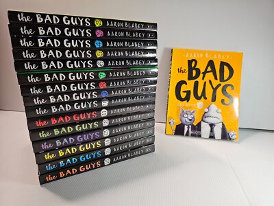 16 x THE BAD GUYS Series 1-16 by Aaron Blabey - Paperback 9781760150426 ...