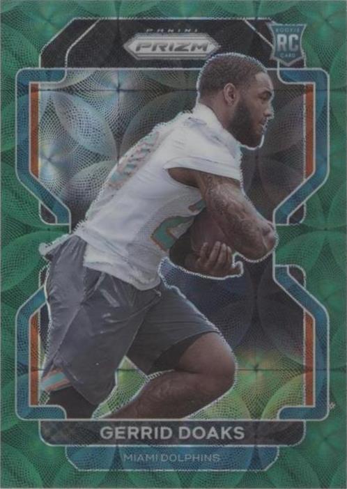 2021 Panini Prizm - Rookie Gerrid Doaks #426 Green Scope Prizm /75 (RC ...
