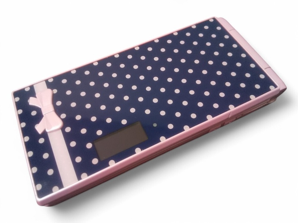 Fujitsu F-06D docomo STYLE series Girls' Happy Pink Flip Mobile Cell ...