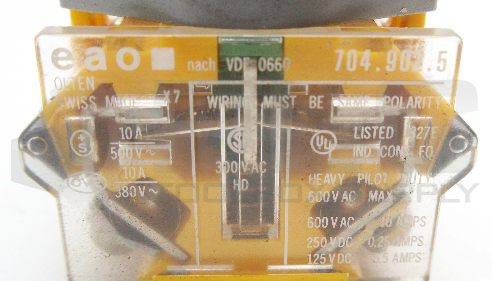 EAO 704.902.5 SWITCHING ELEMENTS CONTACT 10A 600VAC | eBay