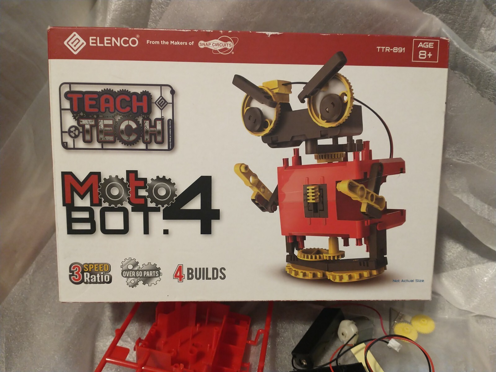 Elenco Teach Tech MotoBOT.4 (EE-TTR891) new in box "makers of snap circuits" 756619012704| eBay