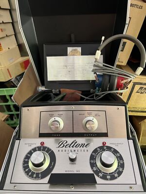 Beltone 9D Audiometer Hearing Tester With Headphones Works Great | eBay