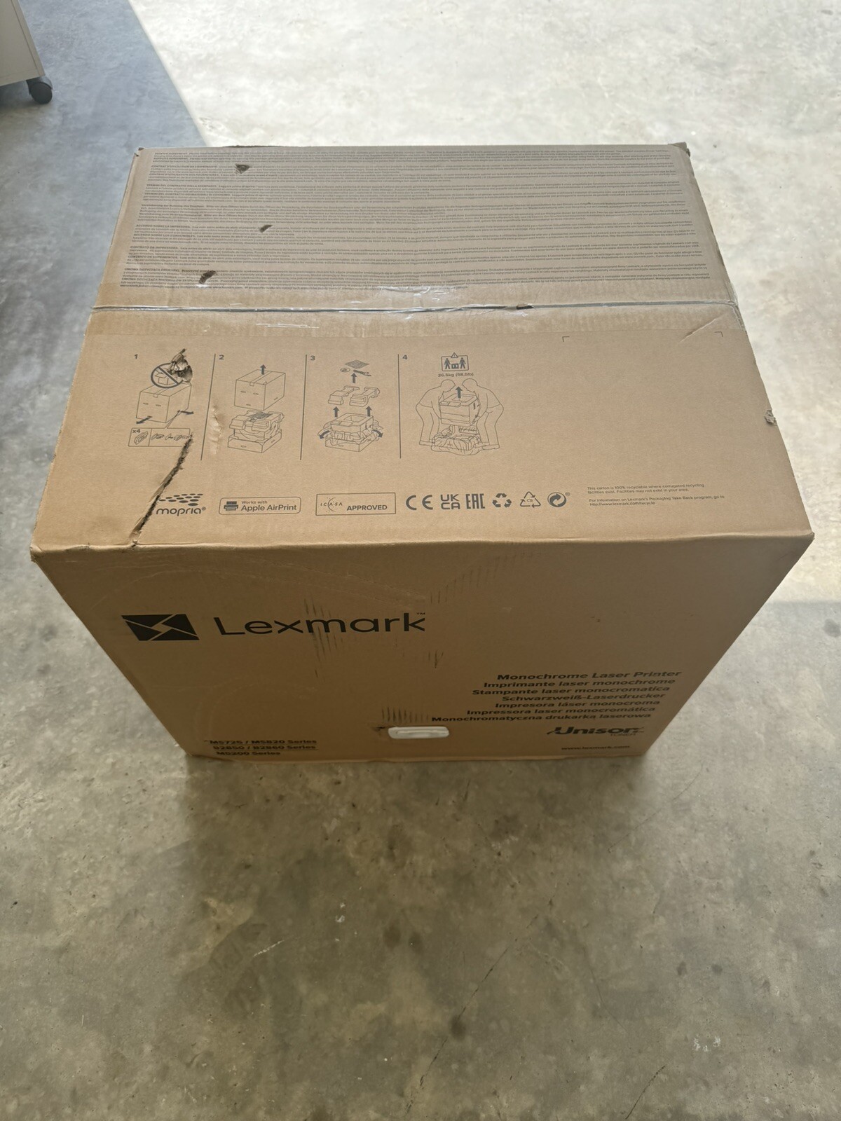 Lexmark MS725dvn Laser Monochrome Printer for sale online | eBay