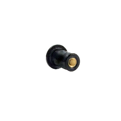 Expansion Rubber Well Nut 10-32 Thread Size, 0.665 in. Overall length ...