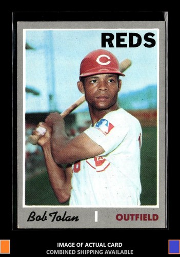 1970 Topps #409 Bob Tolan Cincinnati Reds EX/MT | eBay Australia