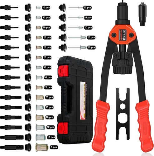 Dual-Function Rivet Nut Tool Rivet Gun Kit Multi-Purpose Easy To Use ...