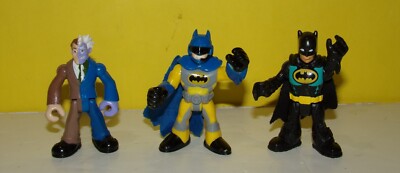 Imaginext DC Super Friends TWO FACE figure original brown & blue ...
