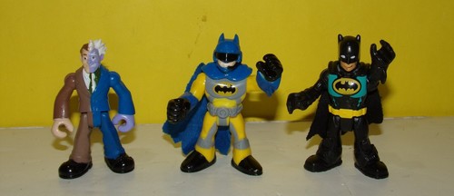 Imaginext DC Super Friends TWO FACE figure original brown & blue ...