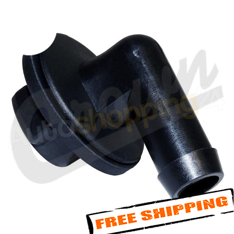 Crown 53030492 Rear PCV Valve Elbow for 1991-1993 Jeep Wrangler YJ 4.0L ...