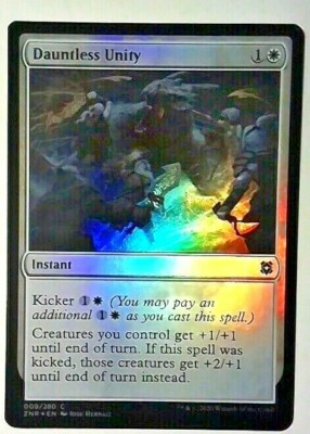 Dauntless Unity FOIL - MTG Zendikar Rising ZNR | eBay