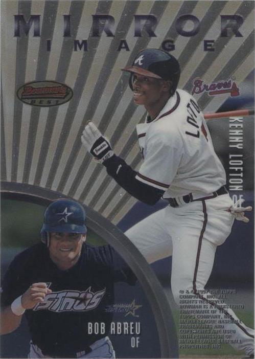 1997 Bowman's Best - Mirror Image Vladimir Guerrero, Bobby Abreu, Kenny ...