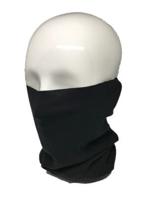 Neck Tube, Face Mask - Neck Gaiter - Balaclava - Black | eBay Australia