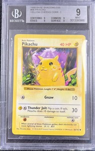 Pikachu 1999 Pokemon Game #58 Shadowless (Yellow Cheeks) Price Guide ...