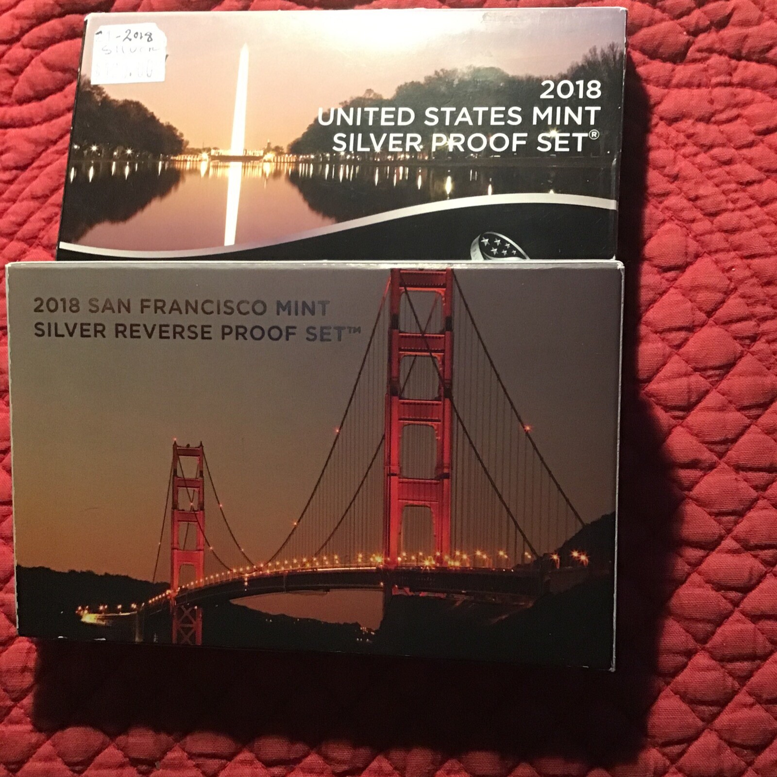 2018 Reverse Silver Proof Set & 2018 Silver Proof Set. Beautiful Coins! | eBay