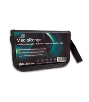 MediaRange Flashdrive Wallet for 3 SD Cards & 6 USB Sticks High quality ...