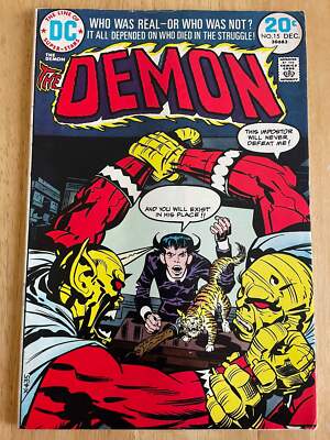 DC The Demon #15 Who Was Real or Who Was Not 1973 Jack Kirby | eBay