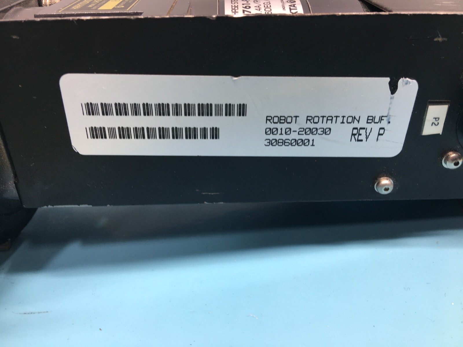 AMAT 0010-20030 HP ROBOT ROTATION BUFFER ORIENTAL MOTOR UHG100 ...