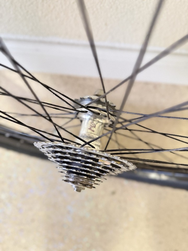 Phil Wood Tandem Rear Hub Velocity Wheel 40H Shimano Deore xT Cassette ...
