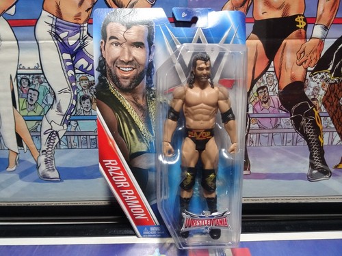 NEW WWF WWE RAZOR RAMON FIGURE WRESTLEMANIA 32 HERITAGE WRESTLING SCOTT ...