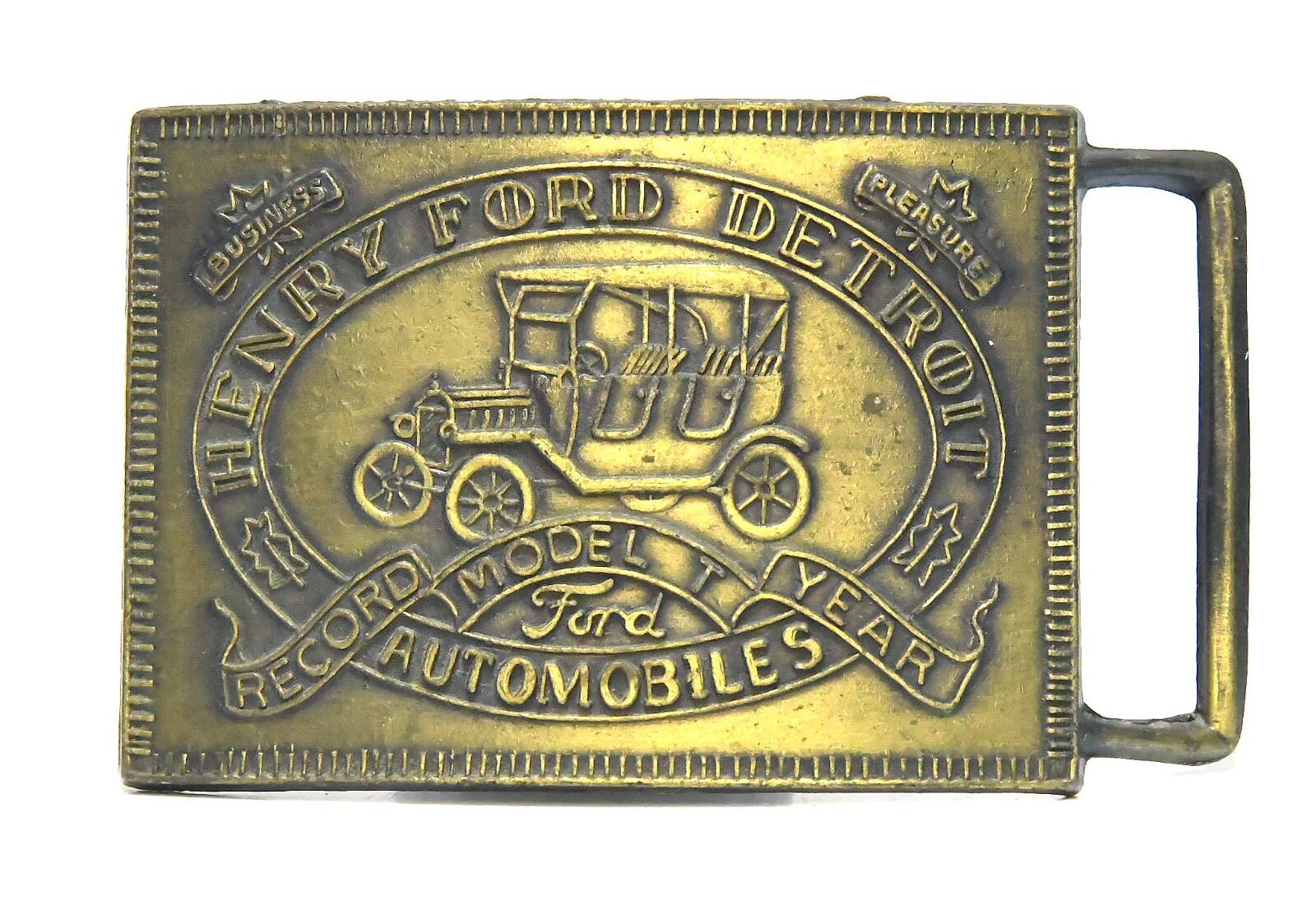 VINTAGE HENRY FORD DETROIT MODEL T CAR AUTOMOBILE BEL… - Gem