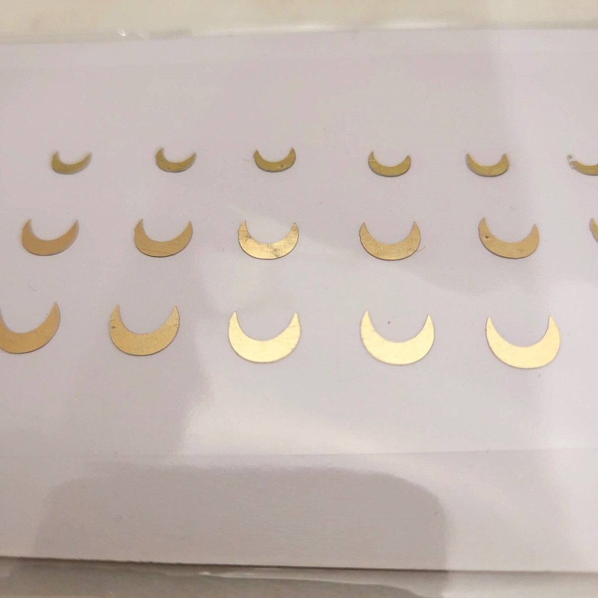 Gold Star Sticker Forehead