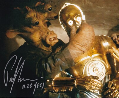 PAUL SPRINGER signed Autogramm 20x25cm STAR WARS in Person autograph ...