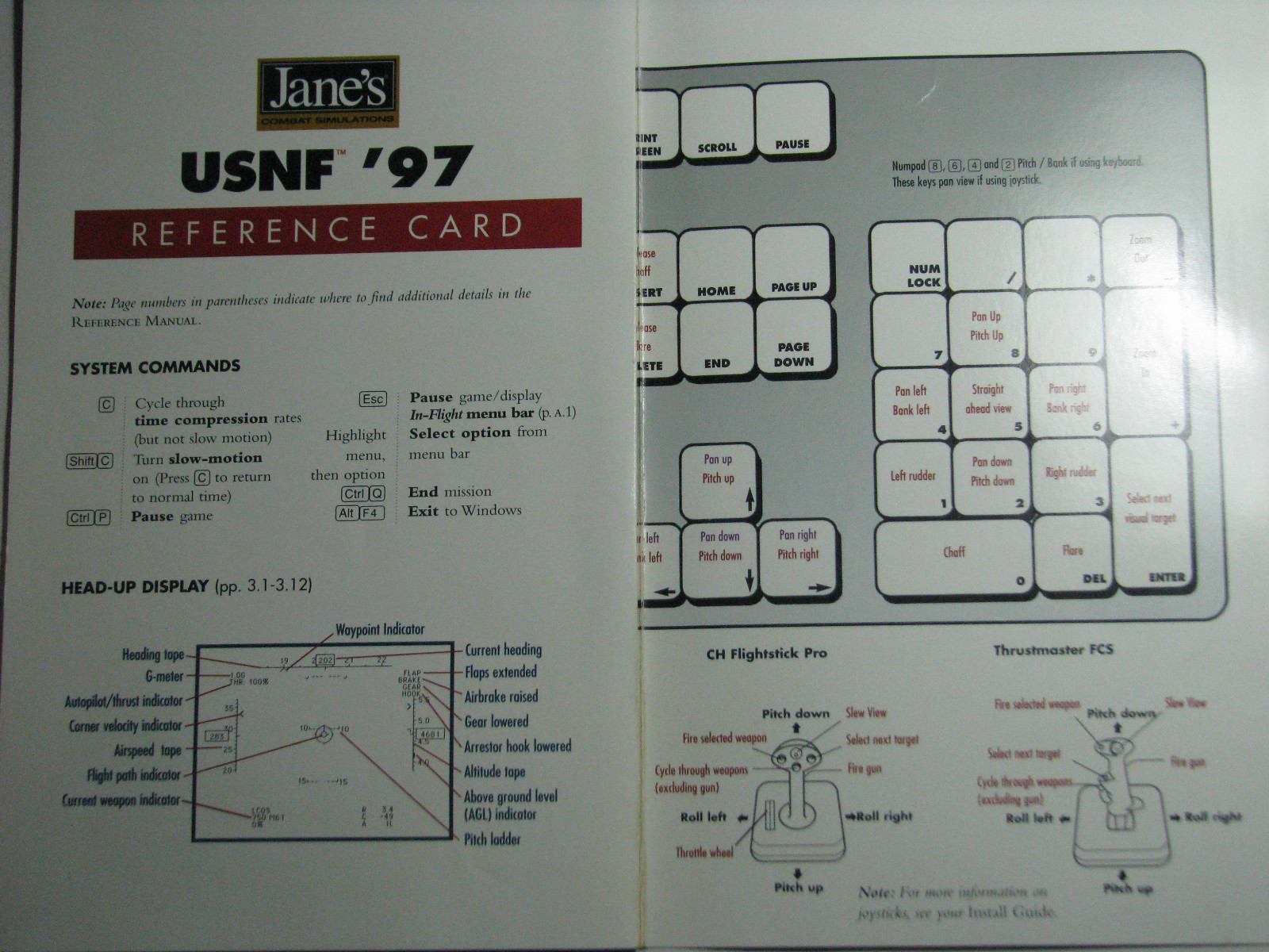 Gold Edition: US NAVY FIGHTERS Jane's Combat Simulations Air USNF'97 ...
