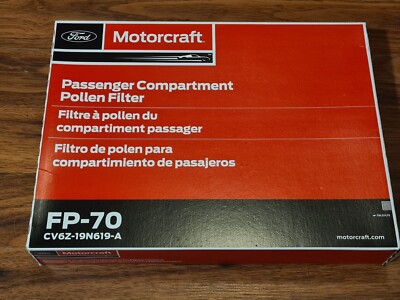 Ford Motocraft Passenger Compartment FP-70 Filter CV6Z-19N619-A | eBay