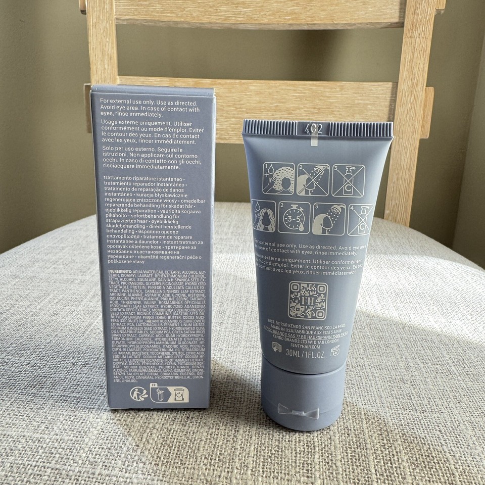 Fenty Hair The Comeback Kid Instant Damage Repair Treatment 1oz 30mL ...