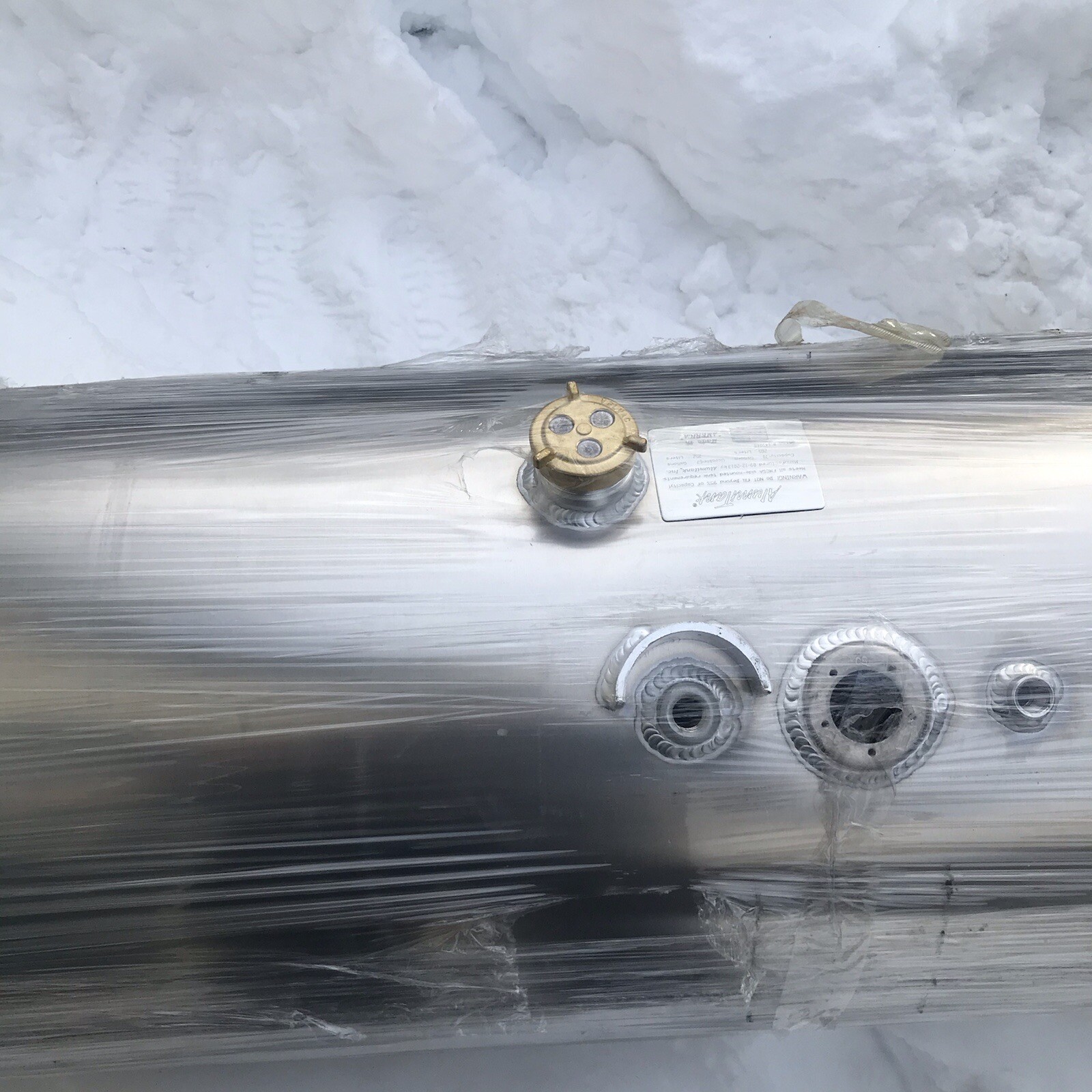 Alumitank 70 Gal Milgrade Aluminum Fuel Tank Made In USA | eBay