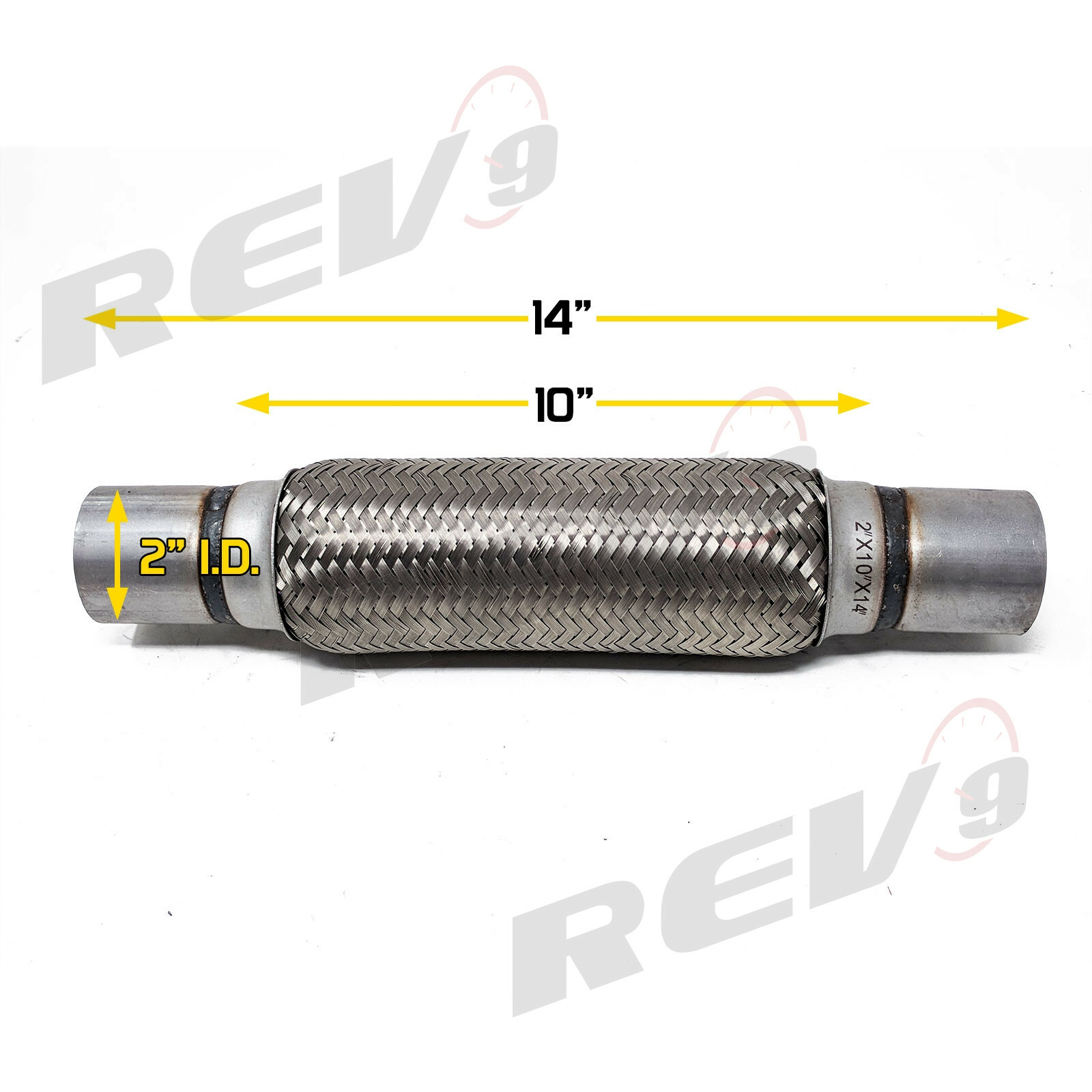 Stainless Steel Flex Pipe Exhaust Couplings with Mild Steel Extensions ...