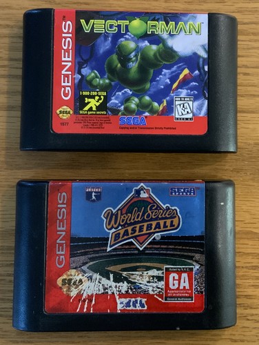 Vectorman / World Series Baseball BUNDLE - 2 For The Price Of 1 - Quick ...