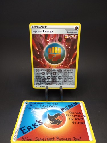 Single Strike Energy 141/163 Battle Styles Reverse Holo Uncommon ...