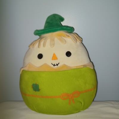Squishmallow Samuel The Scarecrow 11” Plush Kellytoy Green | eBay