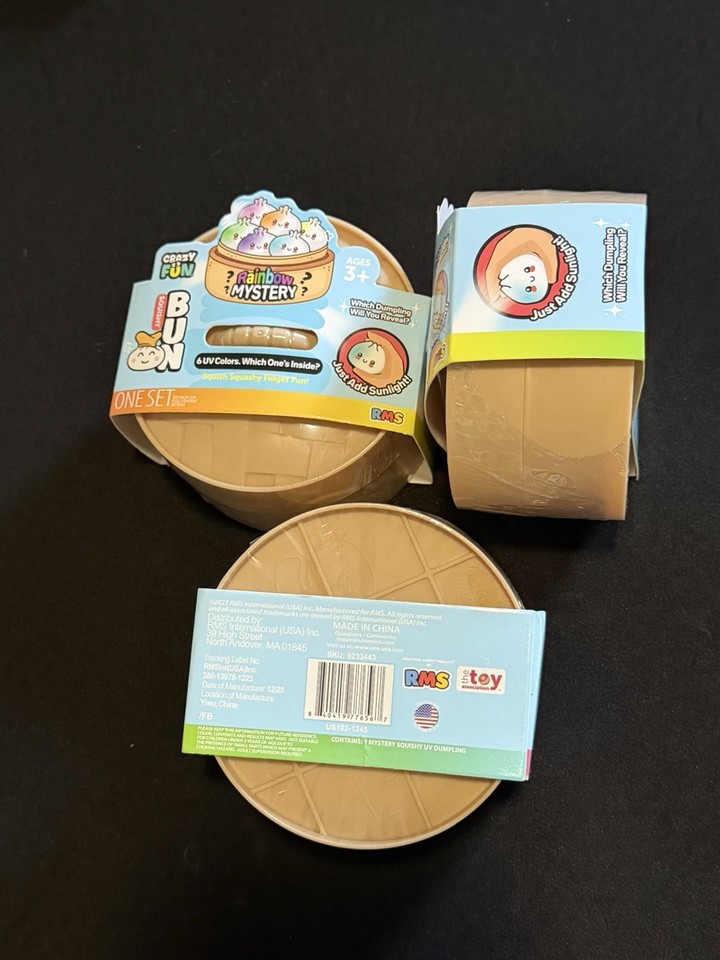 Lot Of (3) Authentic Five Below Crazy Fun UV Light Rainbow Mystery ...