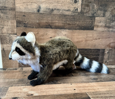 HANSA Realistic Plush Raccoon Plush New LARGE | eBay