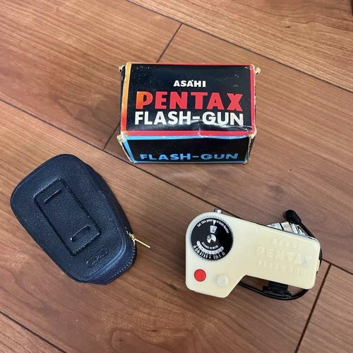 Asahi Pentax Rare Deadstock Flash Gun Studio Lighting Used | eBay