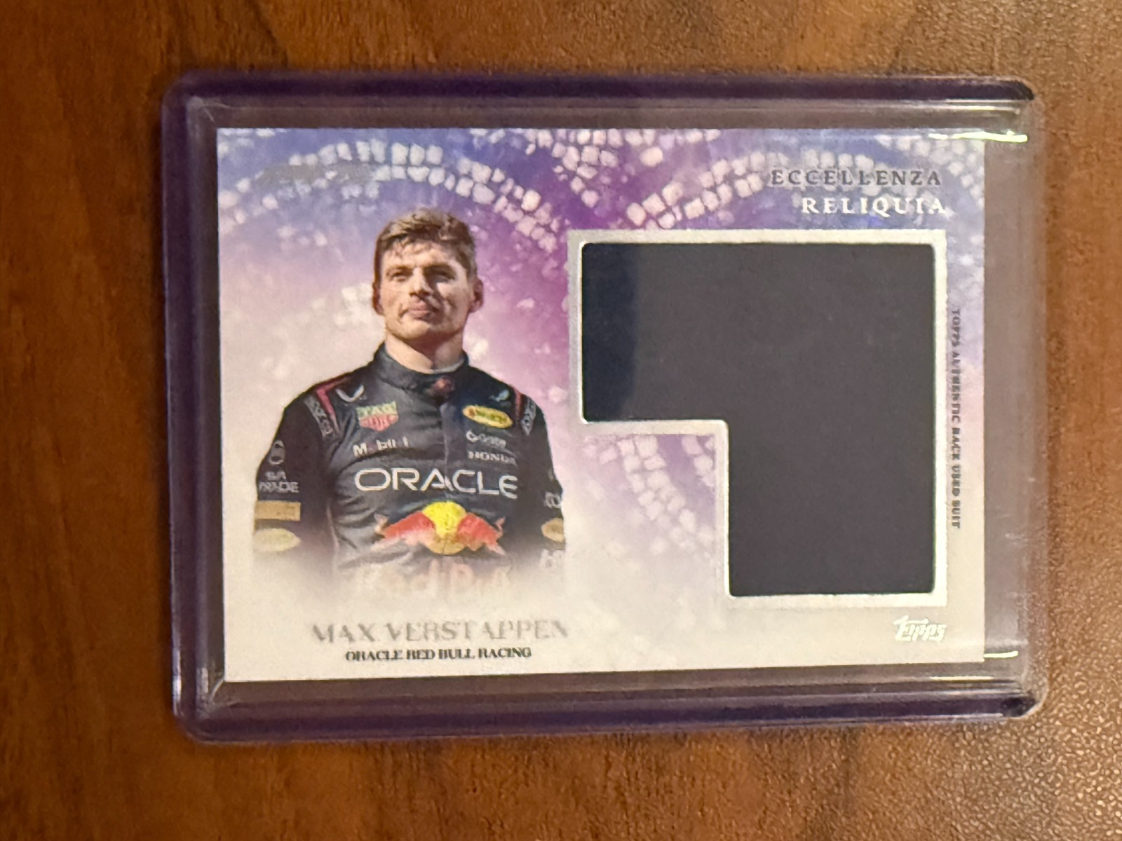 2025 Topps Eccellenza Max Verstappen Relic | eBay.de