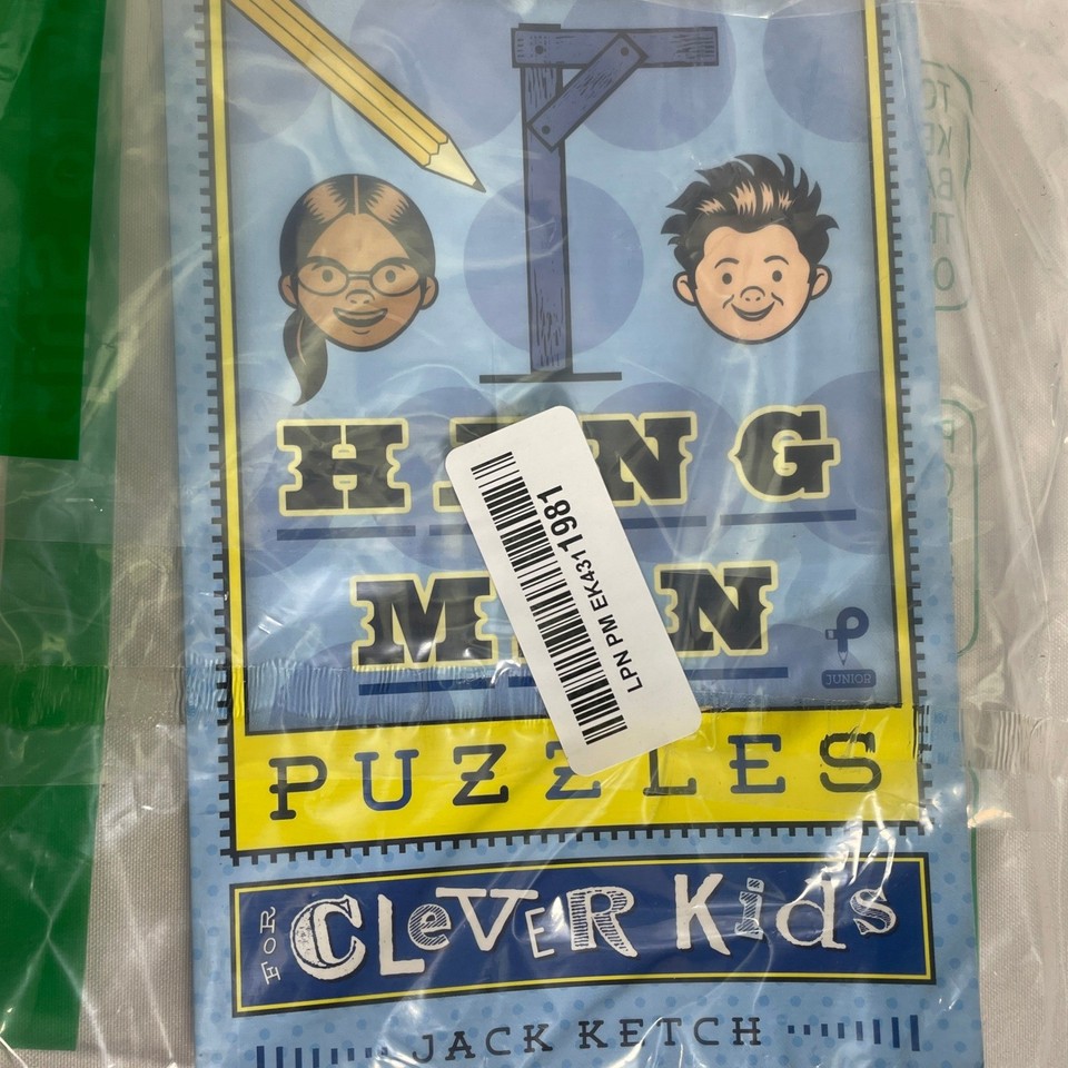 Hangman Puzzles Clever Kids Jack Ketch Puzzlewright Junior Game Brain ...