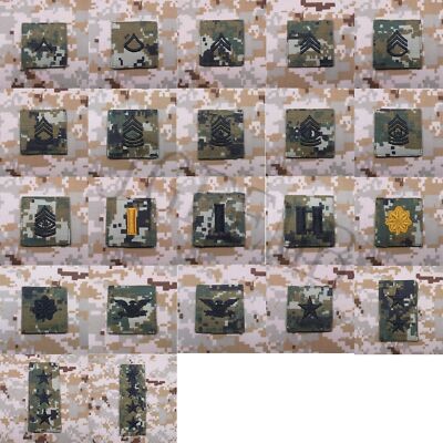 Digital Woodland U.S.ARMY Rank Military Embroidery Patch Insignia | eBay