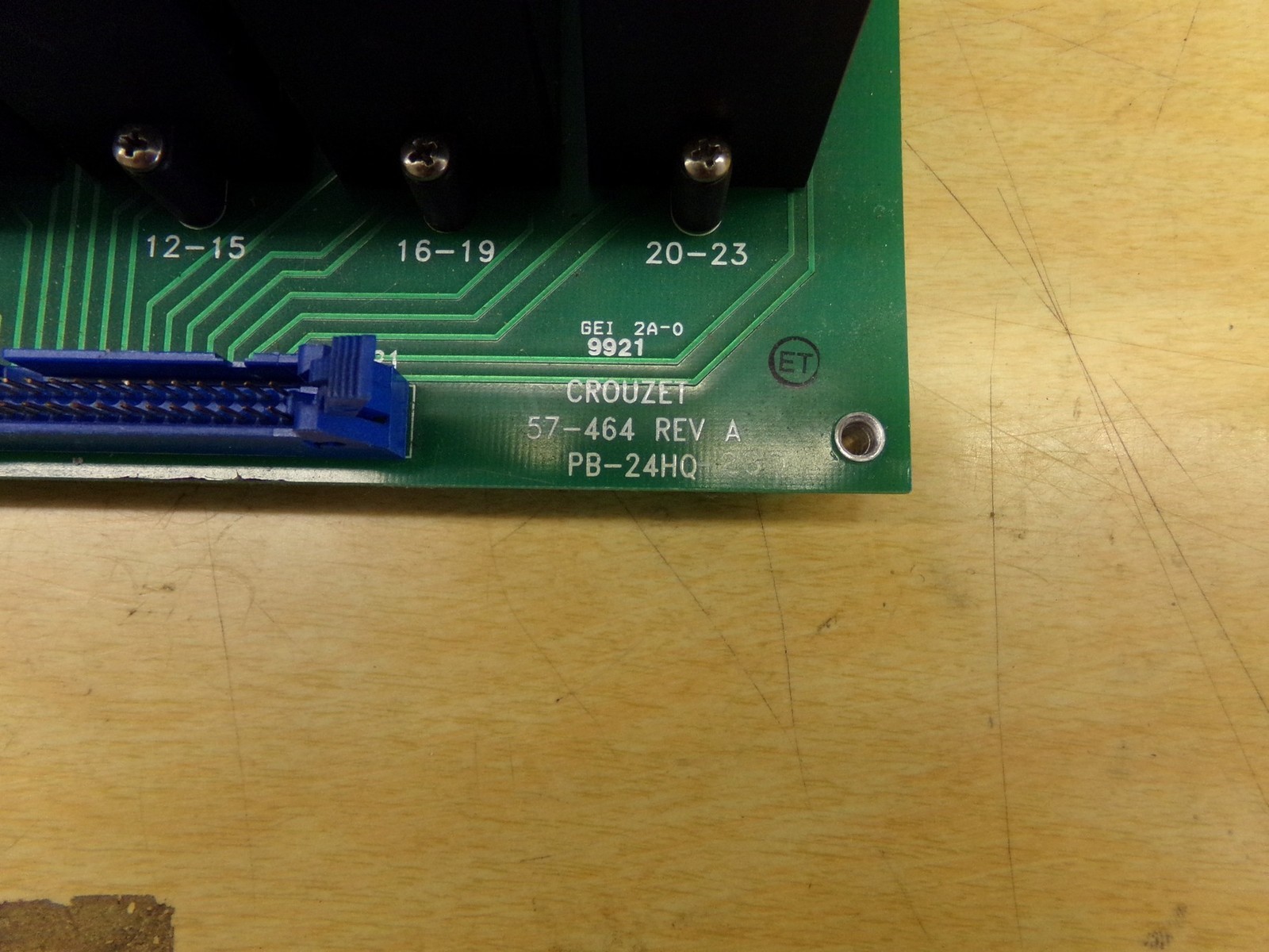 Control Devices Board w/ 6 Crouzet Modules 84112311 57-464 Rev A*FREE ...