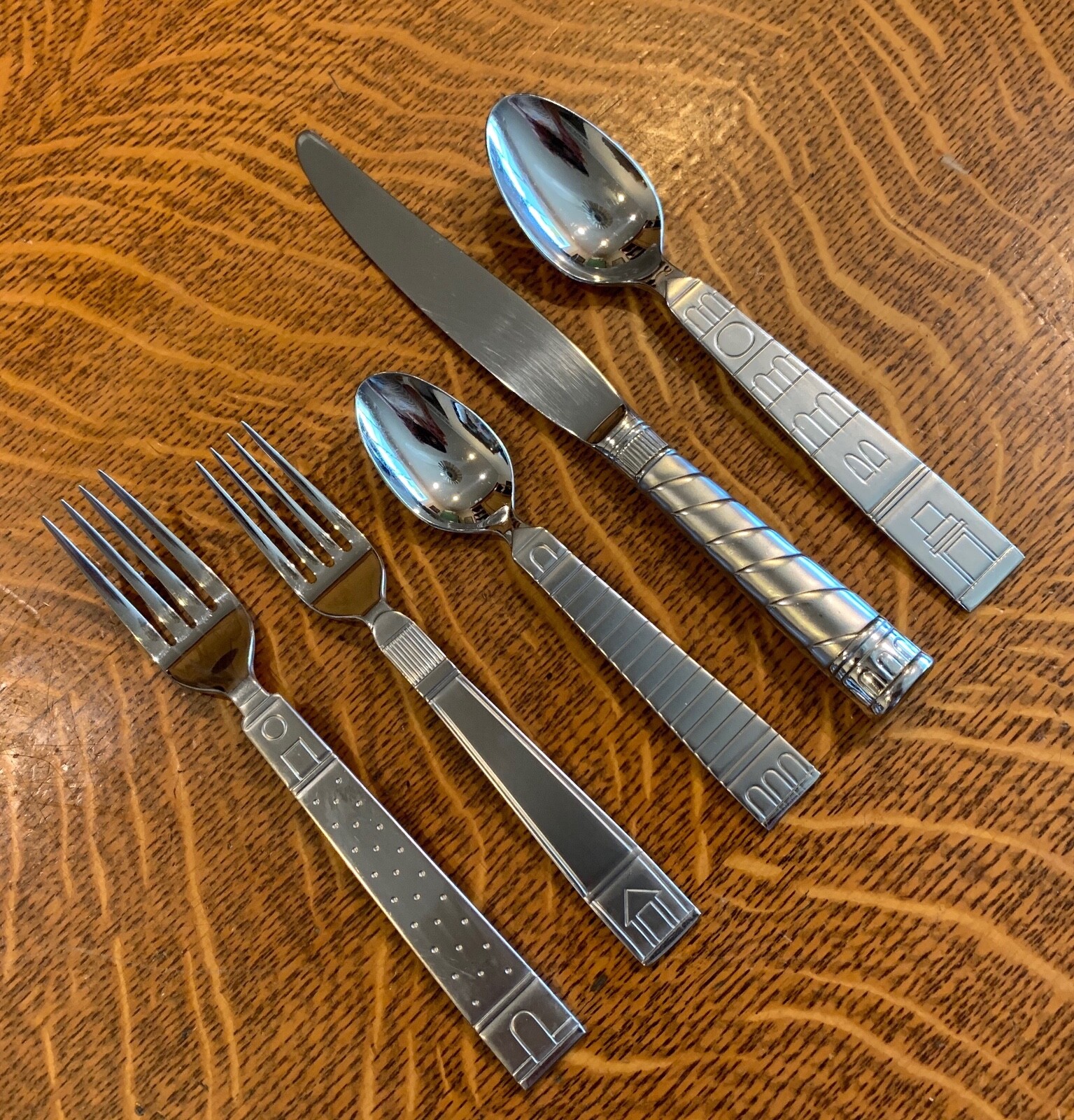 SASAKI *SIENNA FROSTED* DESIGNS FLATWARE SILVERWARE YOU CHOOSE PIECE CHOICE | eBay