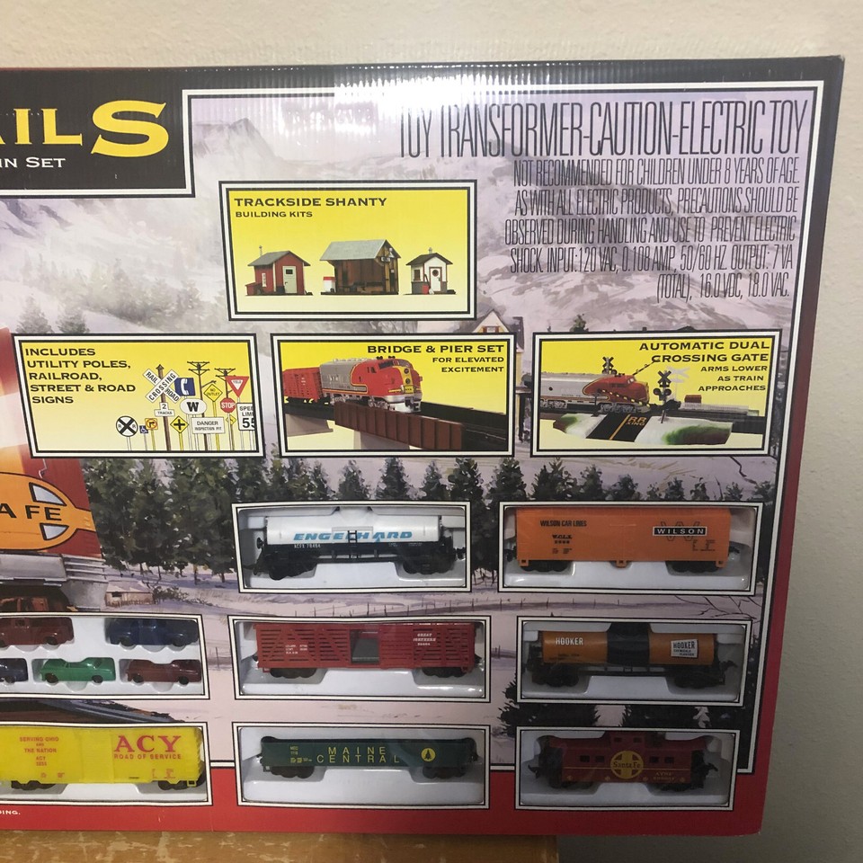 Life-Like Trains HO Scale Thundering Rails Electric Train Set 433-9102 ...