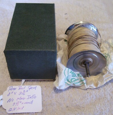 VINTAGE PENN REEL SPOOL FOR LINE 12/5/20P NICE SEE TAG UNKNOW MODEL | eBay