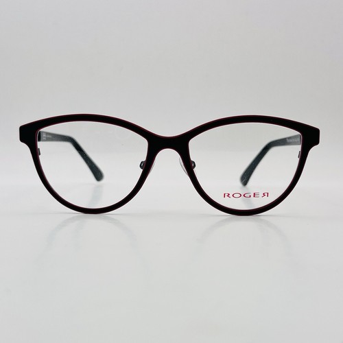 Roger Eyeglasses Women Oval Red Black Extravagant Crazy Mod. FINETOON8 ...