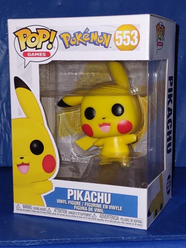 Pokemon Pikachu Waving Funko Pop Vinyl Figure #553 | eBay