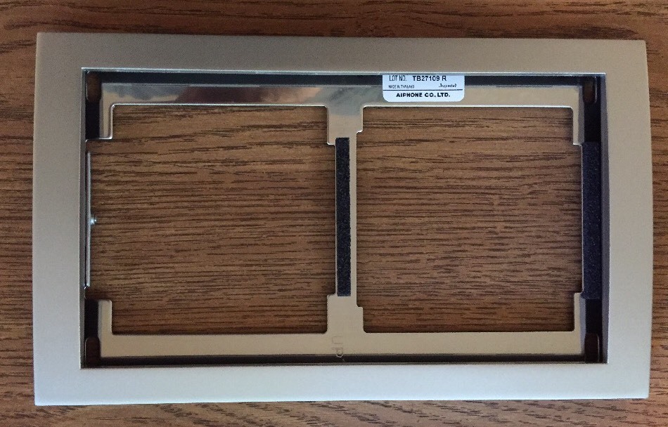 Aiphone GF-2F Two-Module Front Frame for GF and GT Series Modular Multi-Tenant | eBay