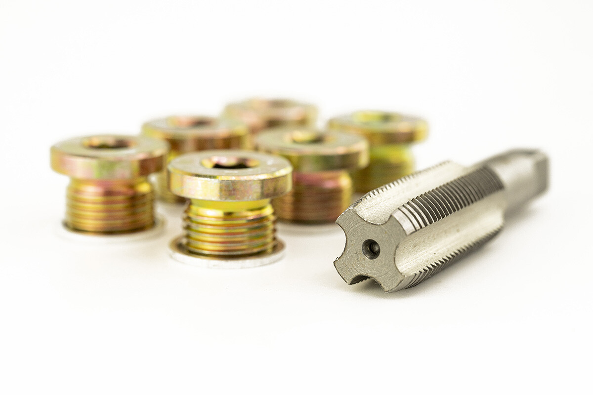 ASTA 17mm Oil Pan Drain Sump Plug Key Thread Repair Tool Kit Set TOOLS ...